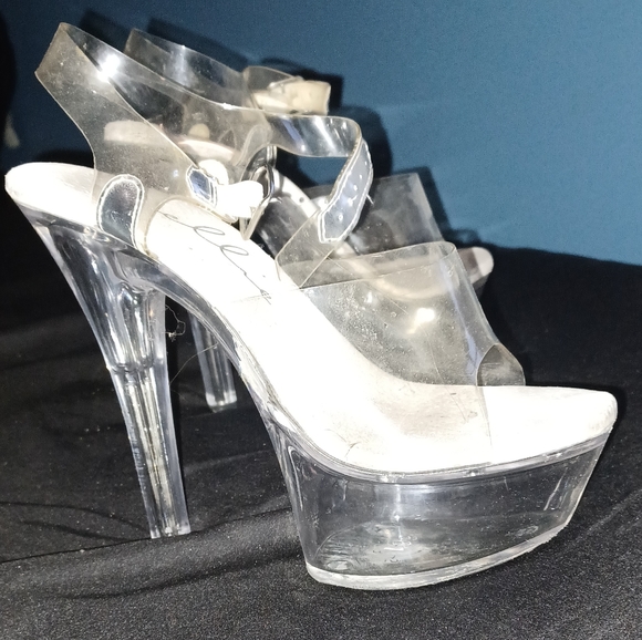 Shoes | Clear Acrylic Pumps | Poshmark